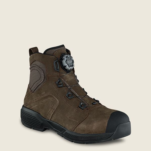 Exos Lite - Men's 6-inch Waterproof Safety Toe Boot From: Red Wing Shoe ...