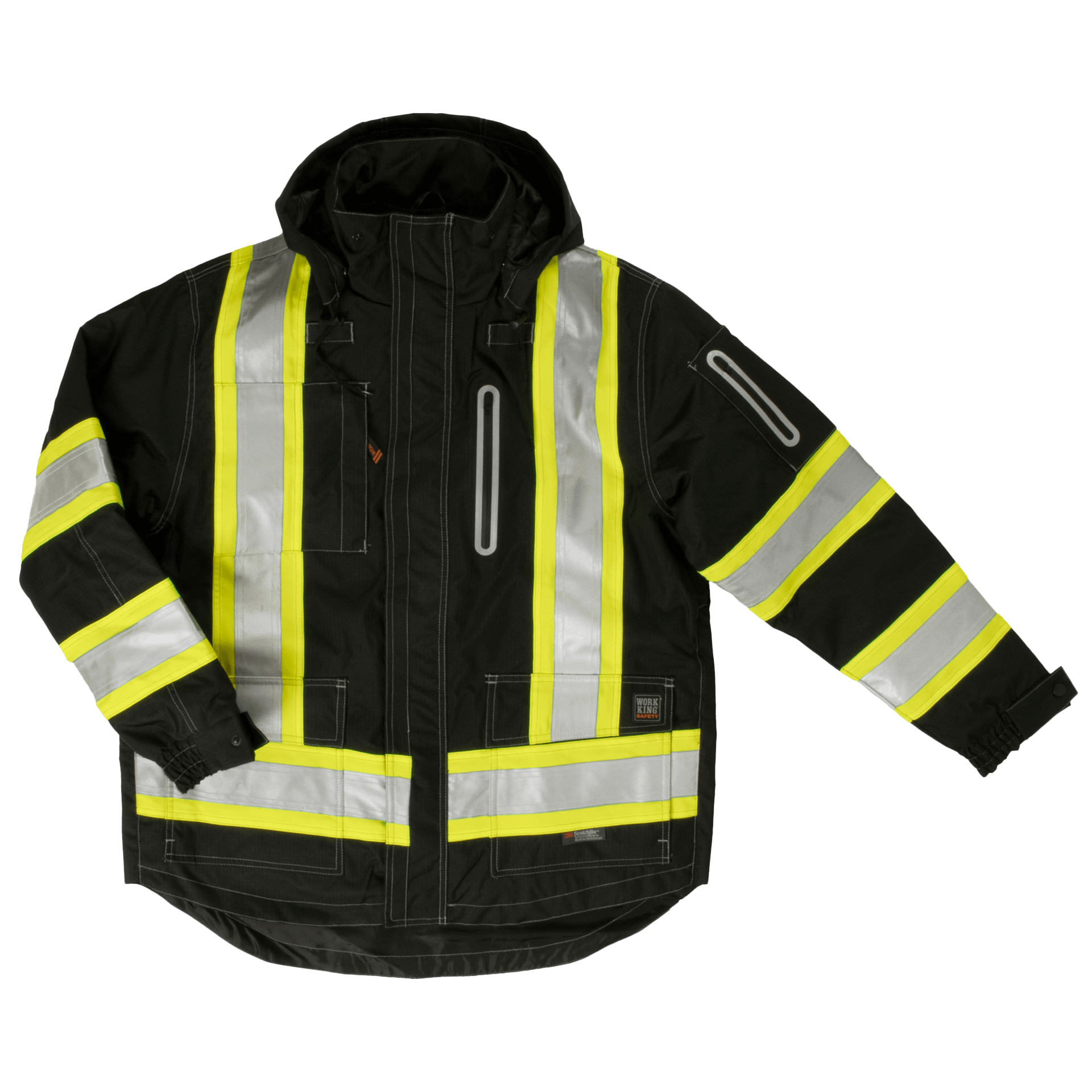 4-in-1 Safety Jacket From: Tough Duck | For Construction Pros