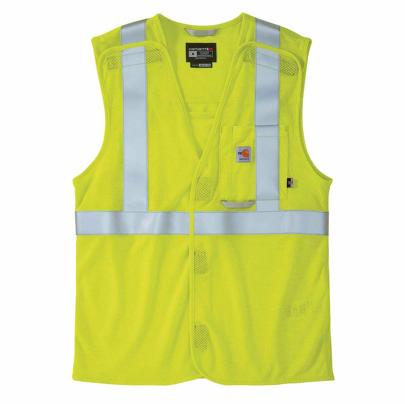 Flame Resistant High-Visibility Mesh Class 2 Vest From: Carhartt, Inc ...