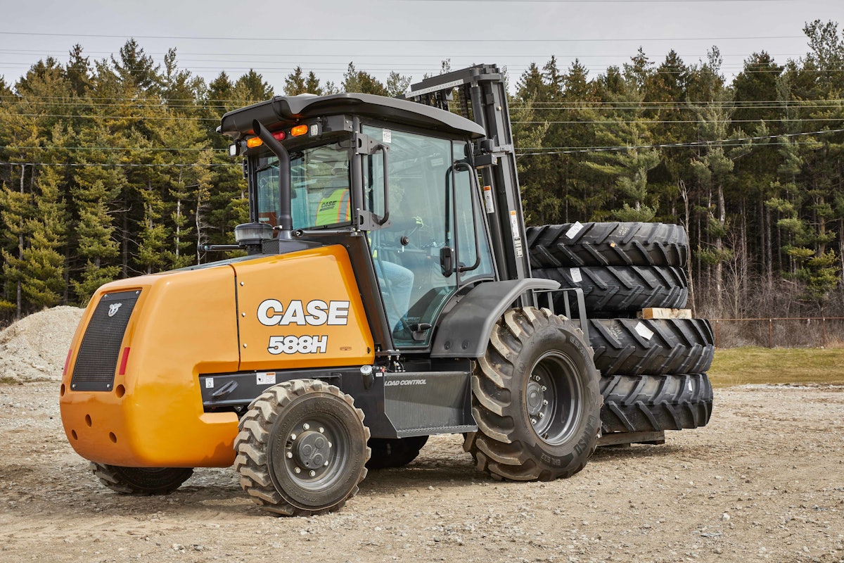 CASE Adds Cab Option to CASE H Series Rough-terrain Forklifts From: CASE Construction Equipment ...