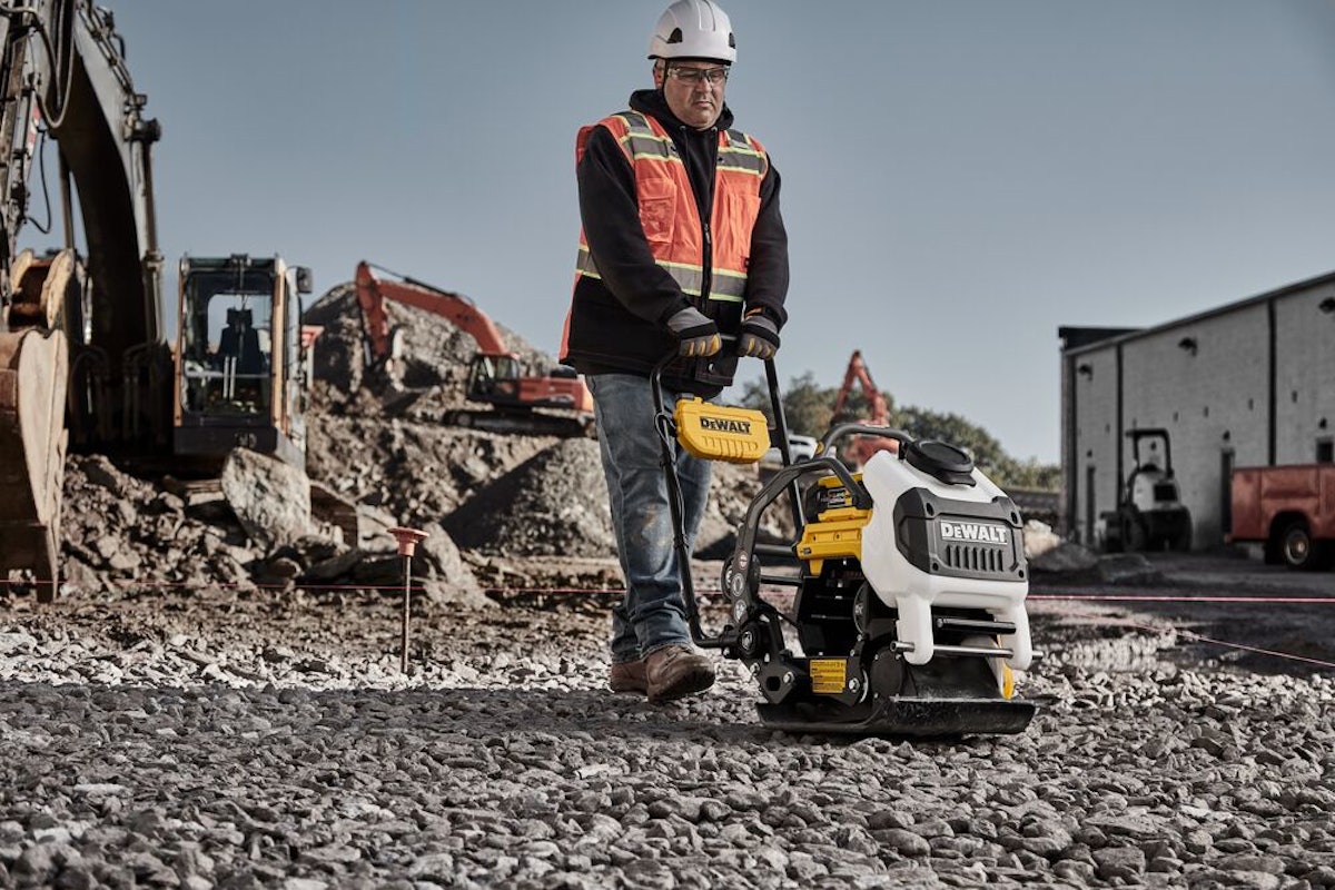 DEWALT POWERSHIFT Plate Compactor From: DEWALT | For Construction Pros