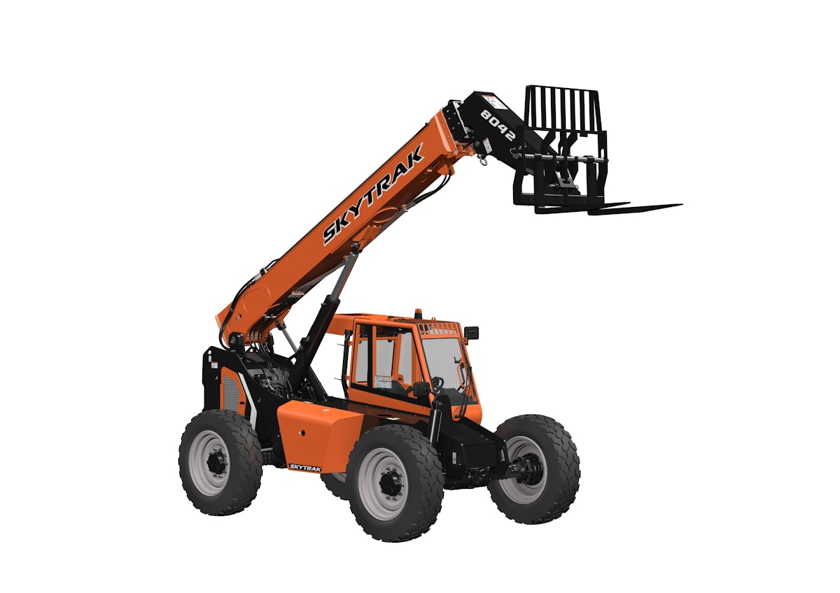 JLG Upgrades SkyTrak 8042 Telehandler From: JLG Industries Inc. | For ...