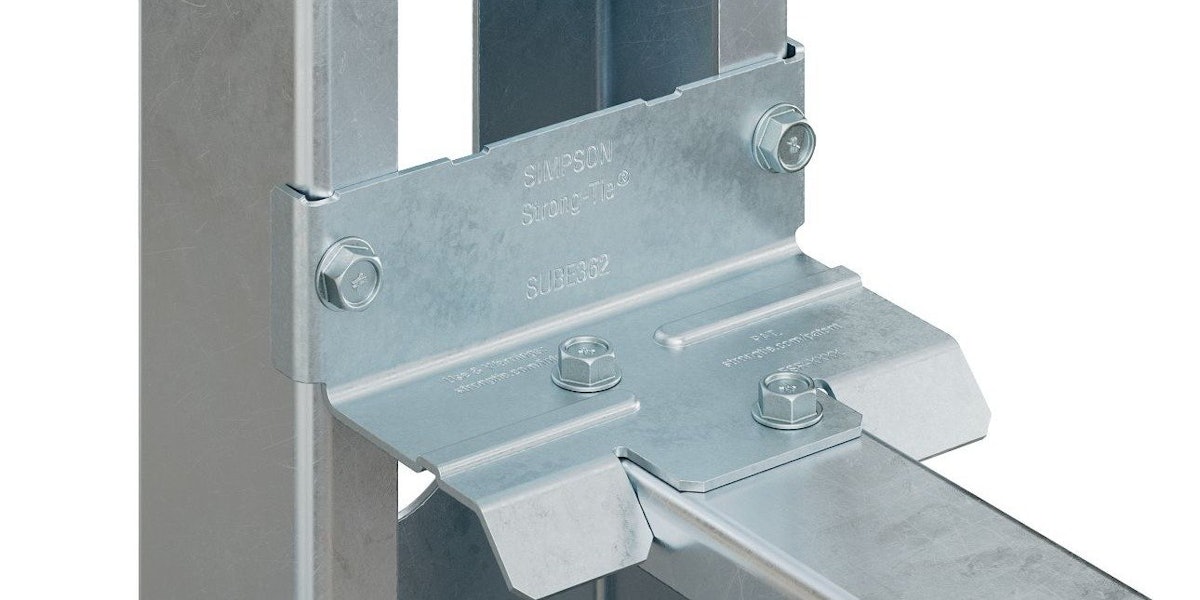 Simpson Strong-Tie Launches SUBE Bridging Connector From: Simpson ...