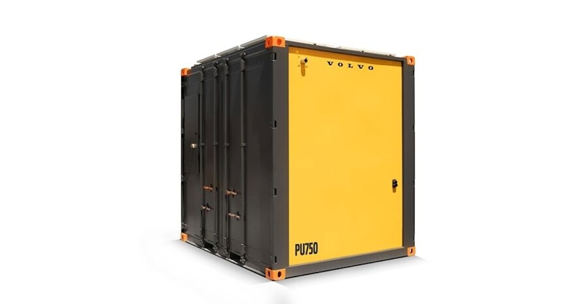 Volvo CE PU750 Mobile Charging System From: Volvo Construction ...