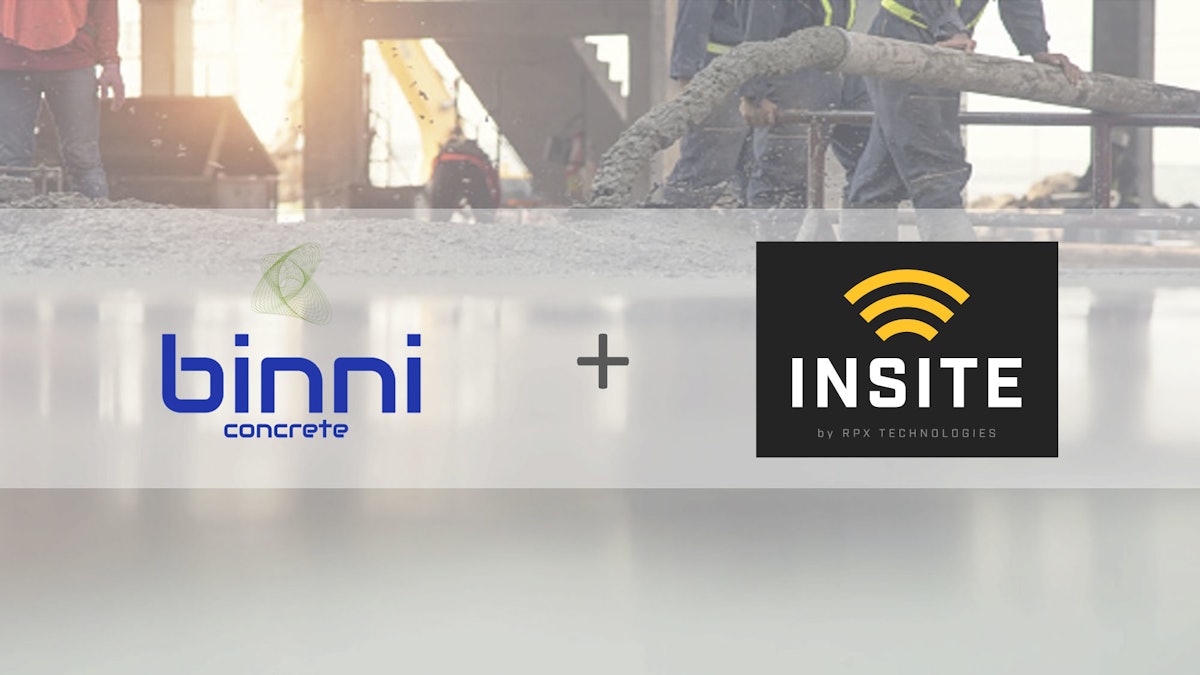 RPX Technologies and binni Deliver Data Transparency in Concrete ...