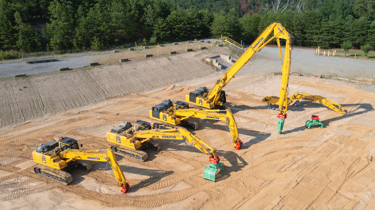 Komatsu Announces New Demolition Excavators From: Komatsu America Corp ...