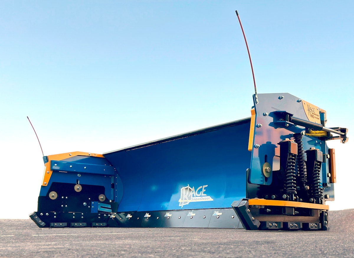 Kage Innovation Rolls Out Hydraulic Wing Plow at 2024 SIMA From: Kage ...