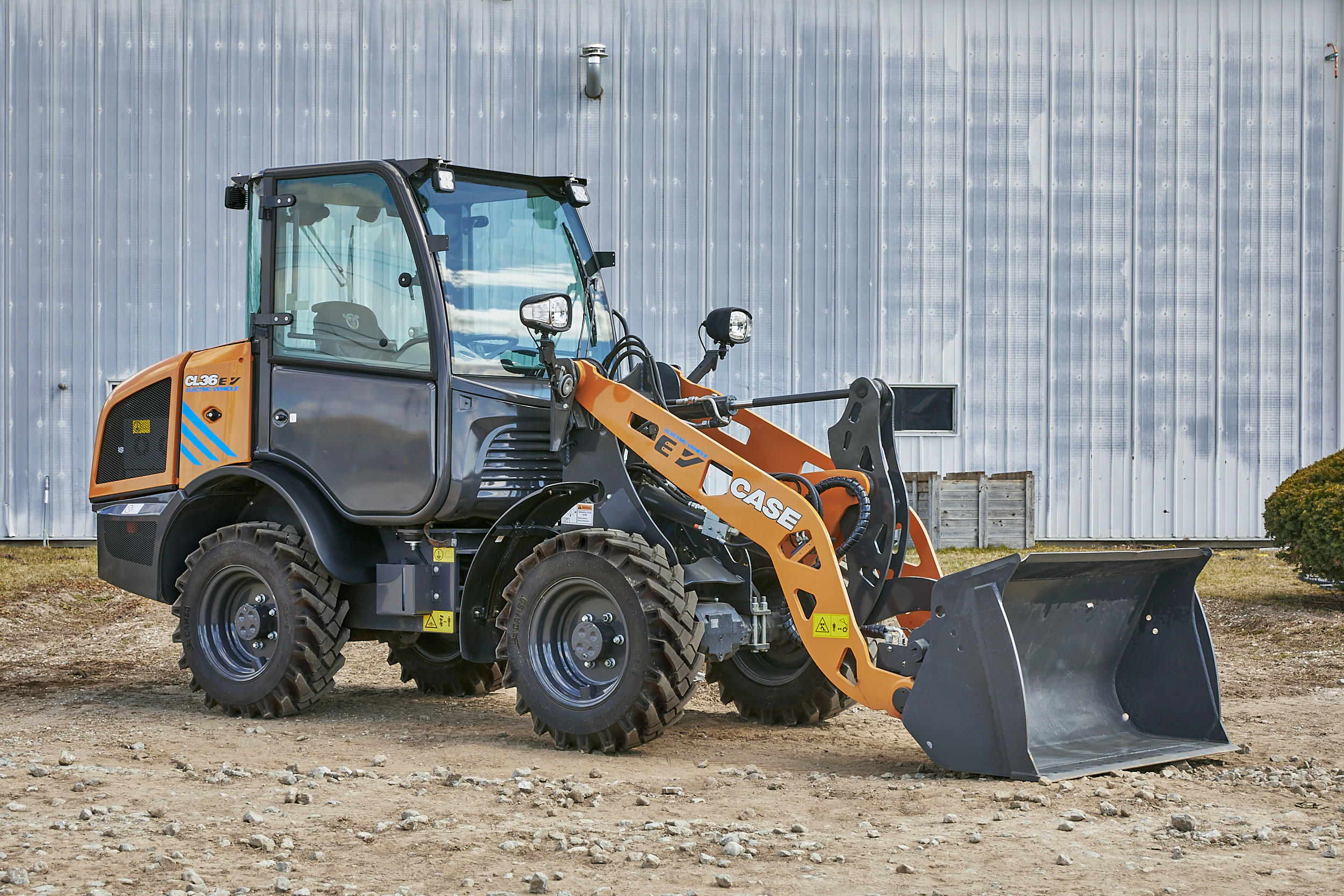 CASE CL36EV Electric Compact Wheel Loader From: CASE Construction ...