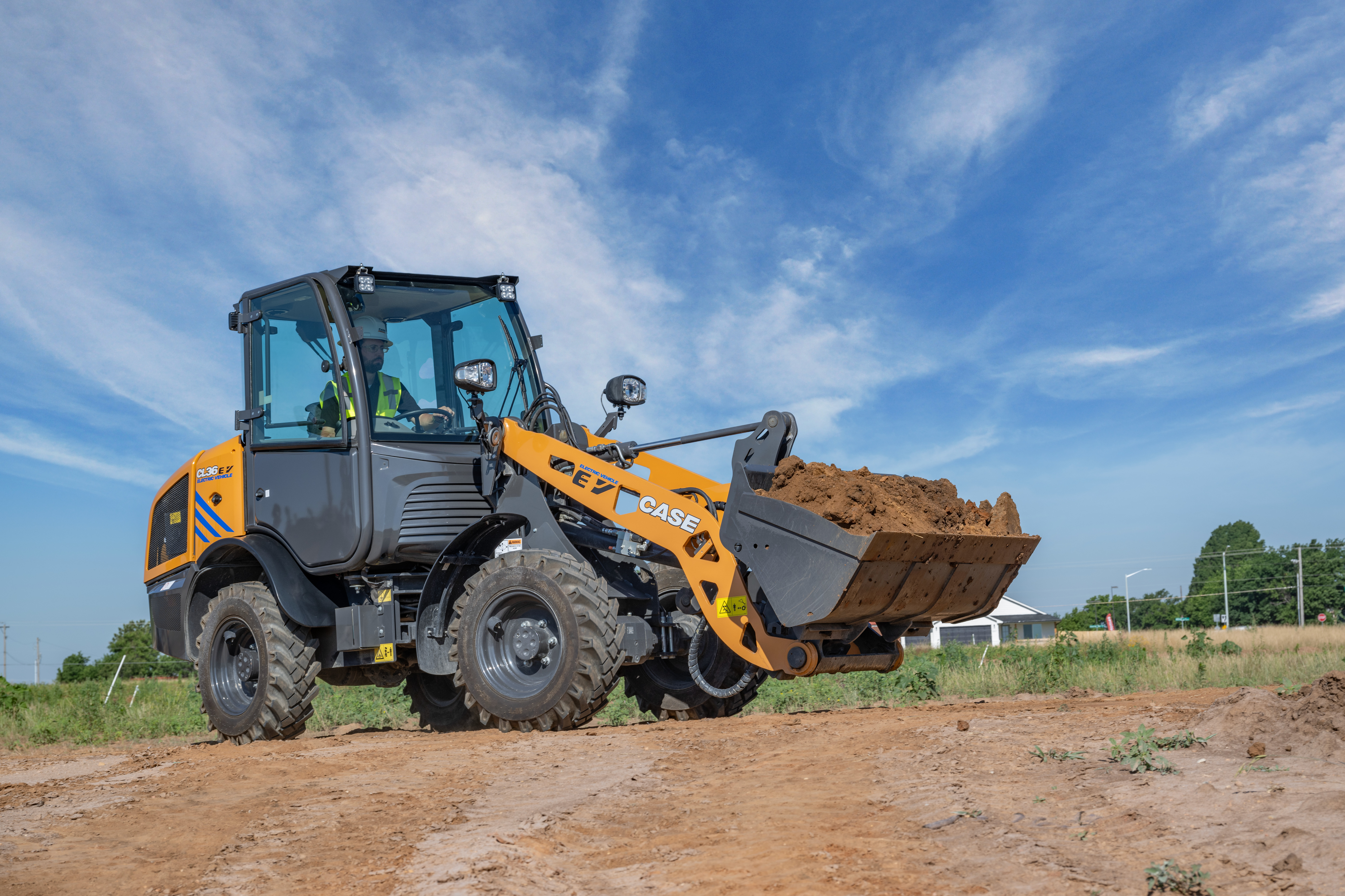 CASE Releases First Electric Backhoe Loader | For Construction Pros