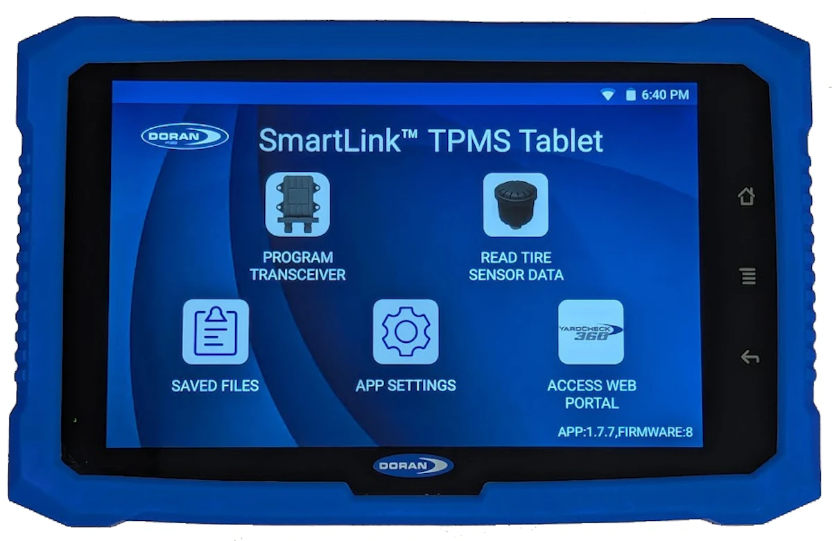 Doran Launches 360 SmartLink TPMS Tablet for Tire Inspections From ...