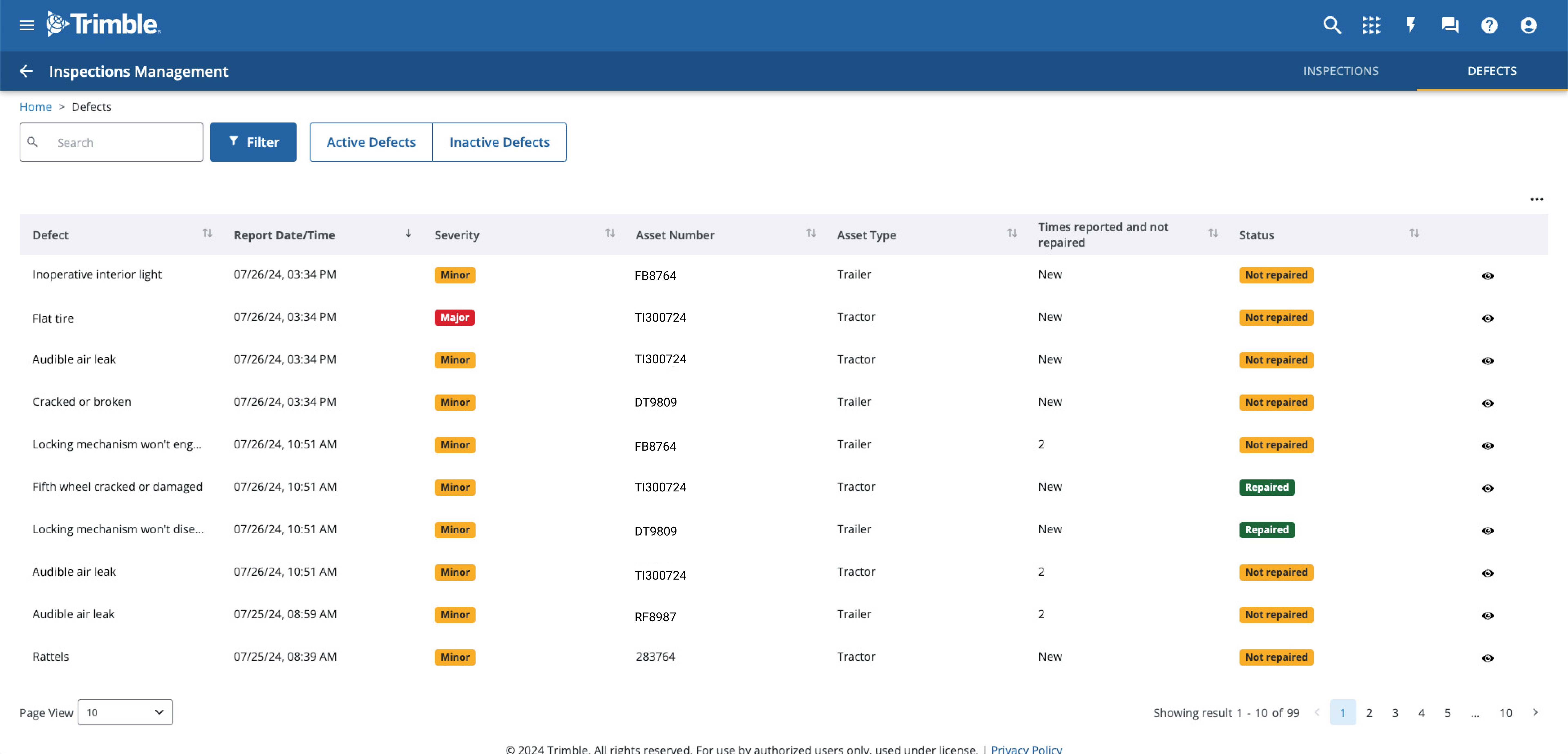 Trimble Launches Vehicle Inspection Solution for Fleets From: Trimble ...