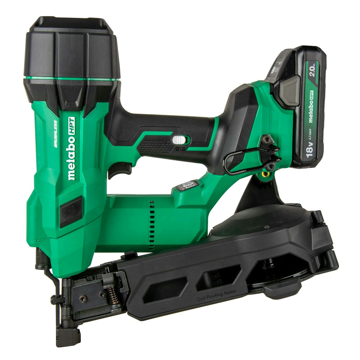 Metabo HPT Unveils 18V MultiVolt Brushless 1-3/4-in. Coil Roofing ...