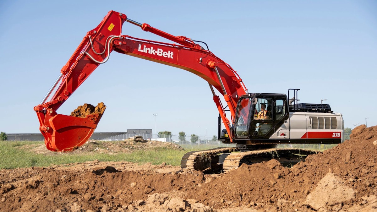 LBX Announces 370 X4S Excavator From: Link-Belt Excavators | For ...