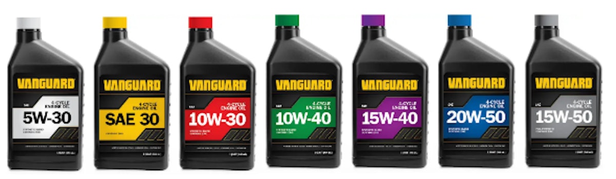 Vanguard Announces Full Synthetic Commercial Engine Oil From: Briggs ...