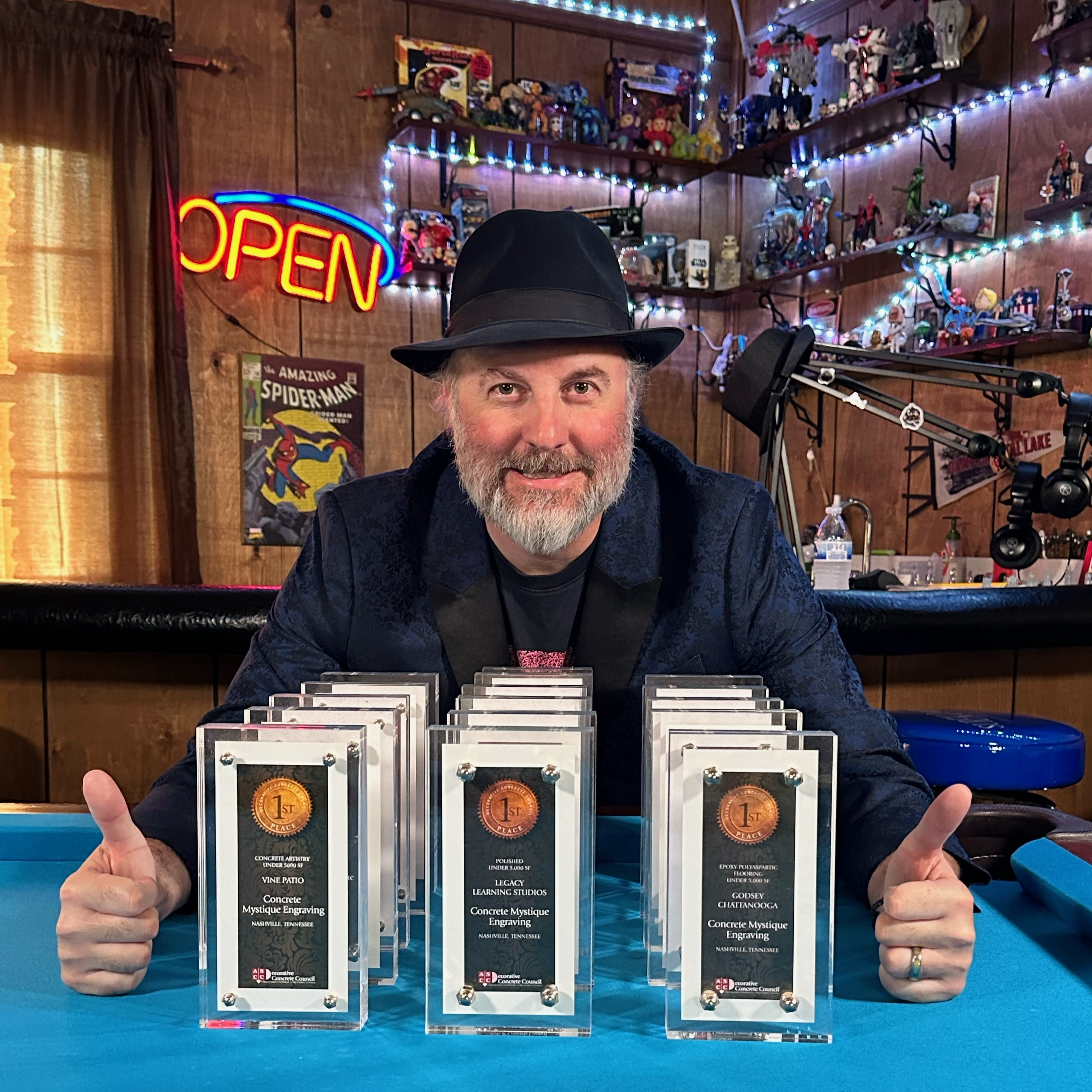 Decorative Concrete Contractor Profile Rick Lobdell of Concrete ...