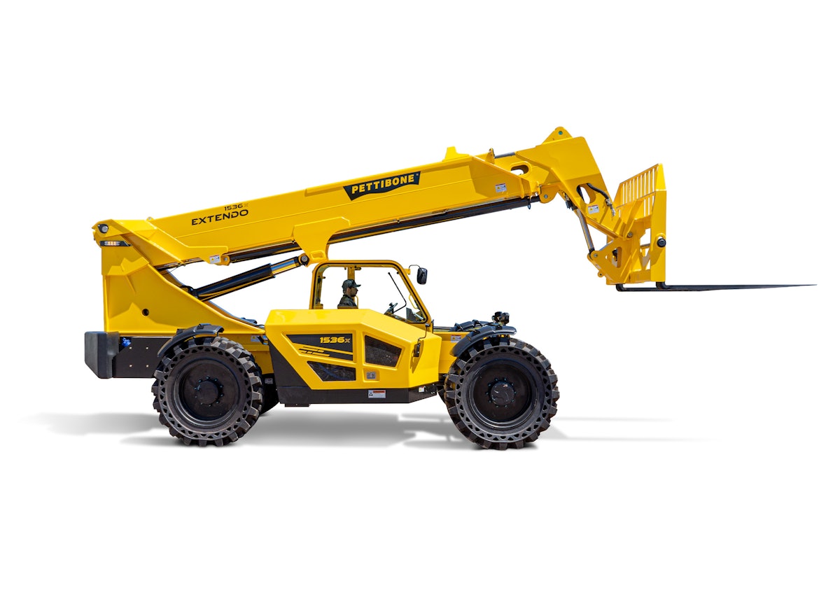 Pettibone Extendo 1536X Telehandler Offers Pipe and Pole Baler ...