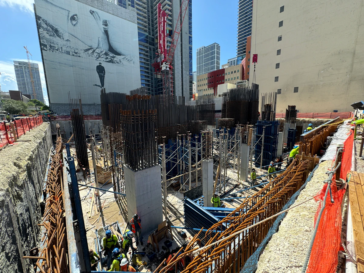 Capform Inc. Places Foundation of Waldorf Astoria Miami Hotel | For ...
