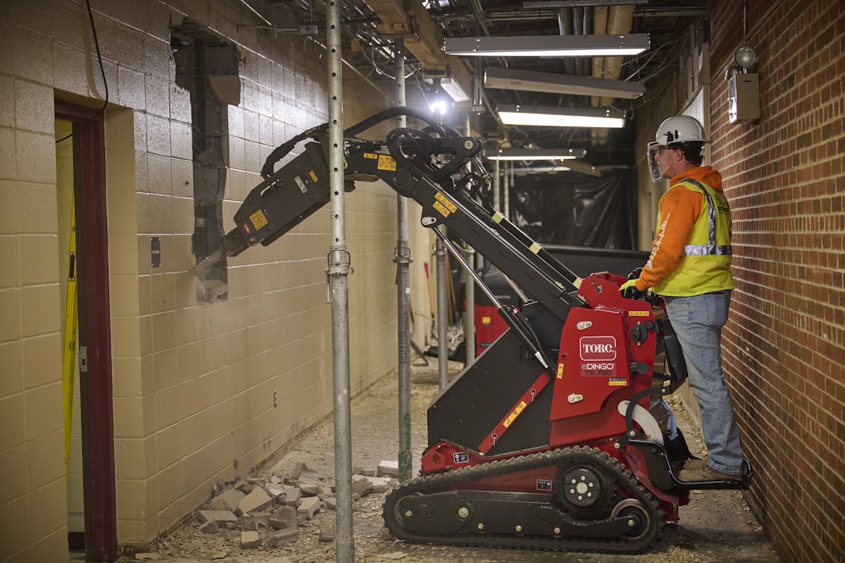 Toro Unveils New eDingo TX 750 at World of Concrete From: The Toro ...
