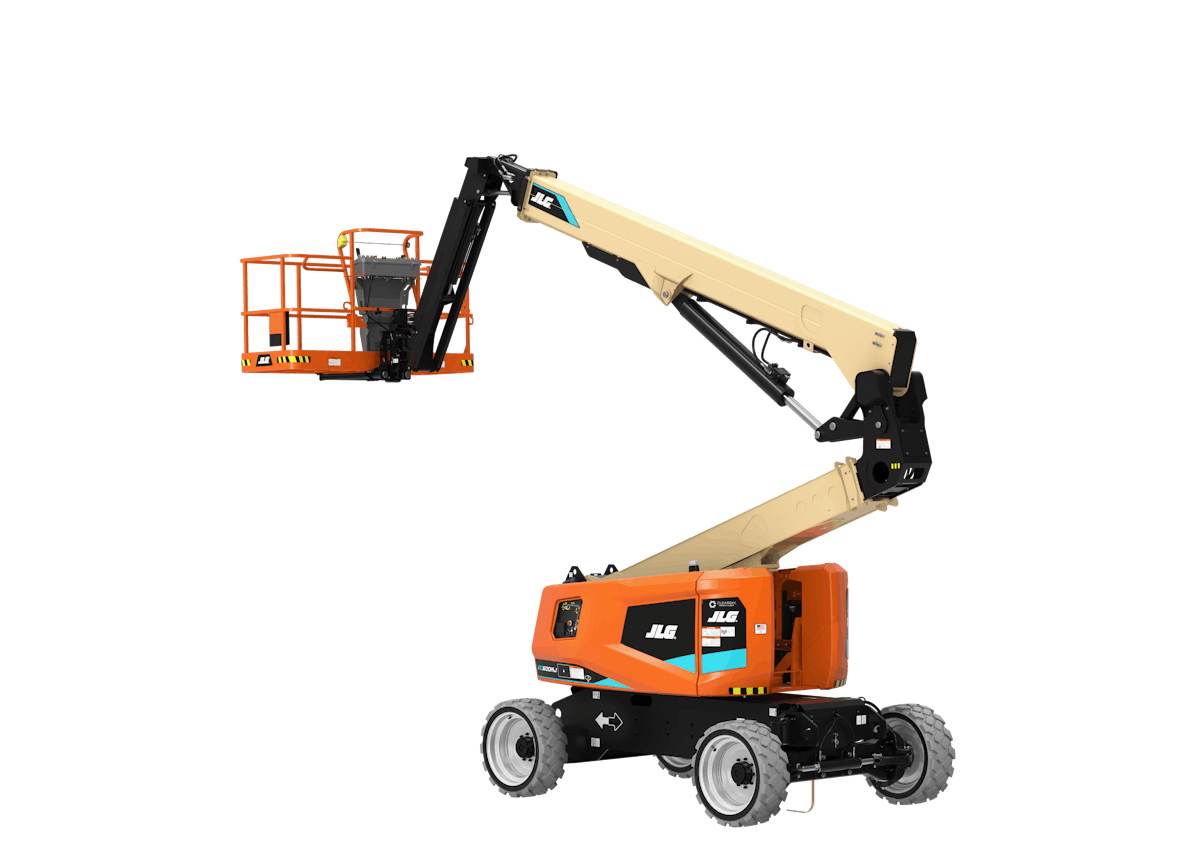 New JLG 60-FT EC Articulating Boom Lift on Display From: JLG Industries ...