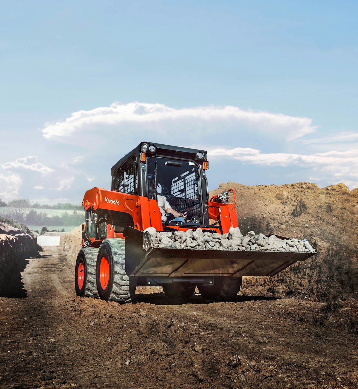 Maneuver Through Roadwork With Skid Steers and Attachments | For Construction Pros