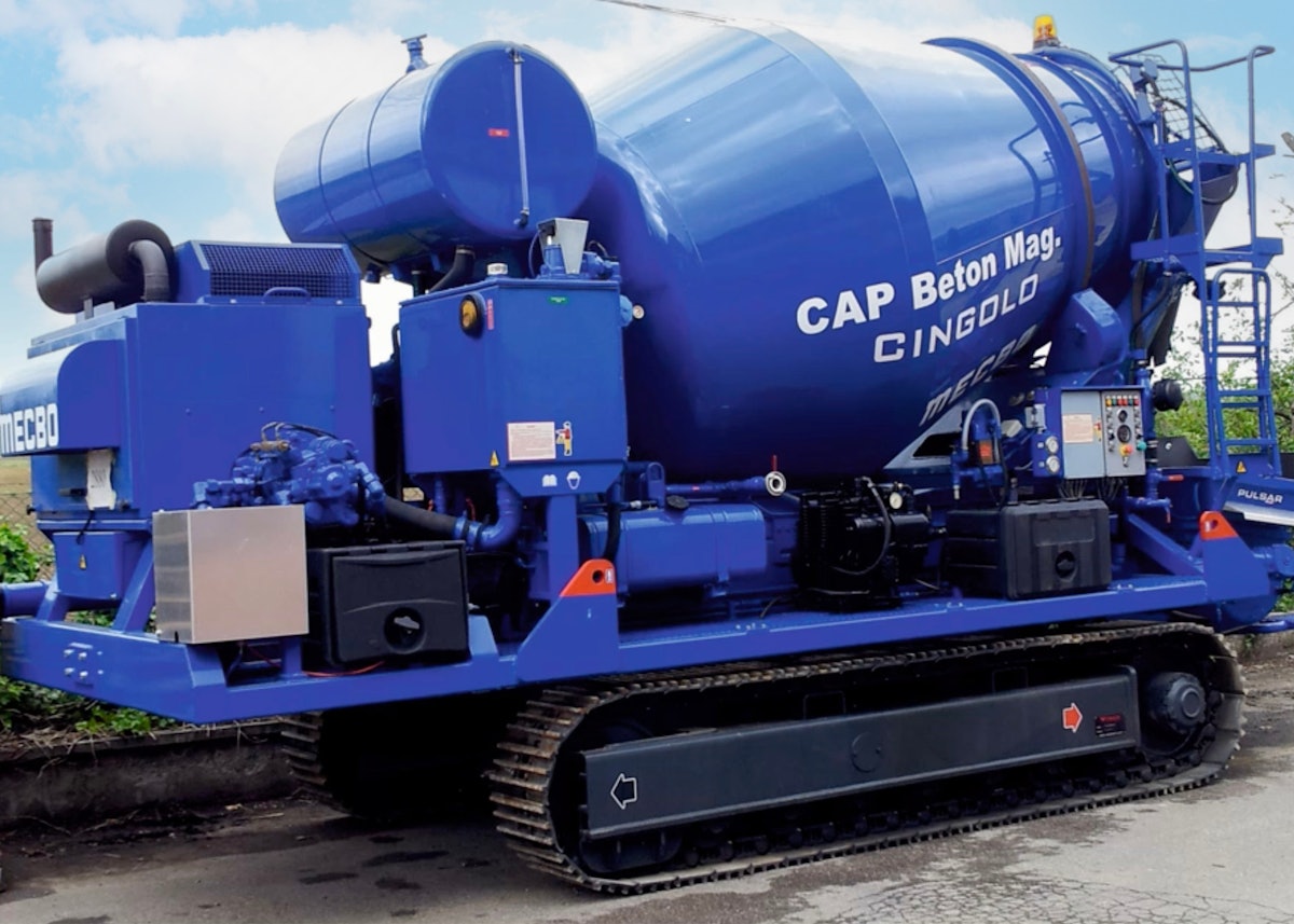 Mecbo America Launches Beton Cap Concrete Mixer-Pump From: Mecbo ...