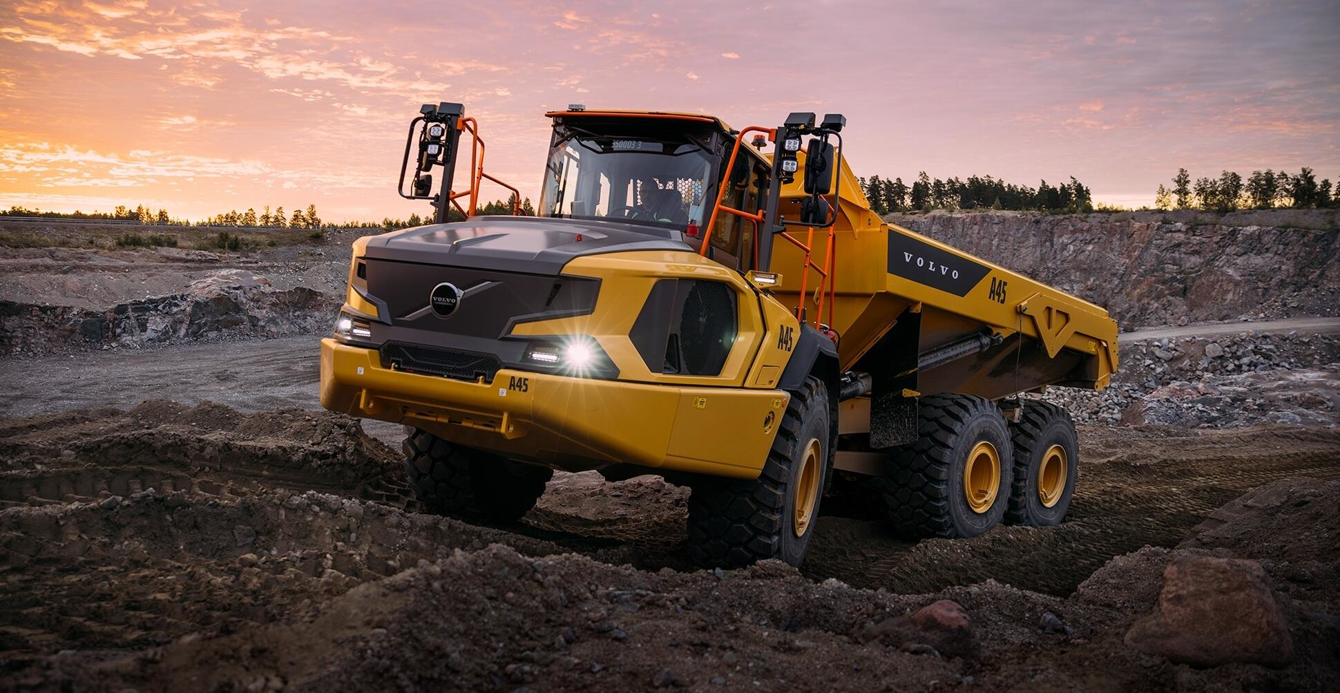 Volvo CE Introduces New Size Class With 50 Ton Articulated Dump Truck ...