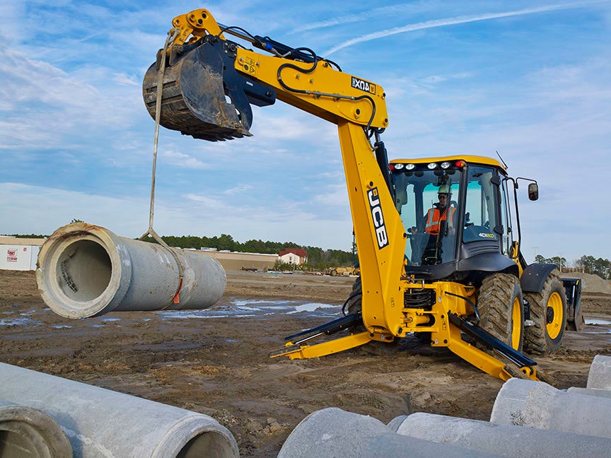 jcb 4cx super backhoe loader