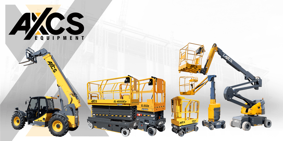 Custom Equipment Rebrands to AXCS Equipment | For Construction Pros