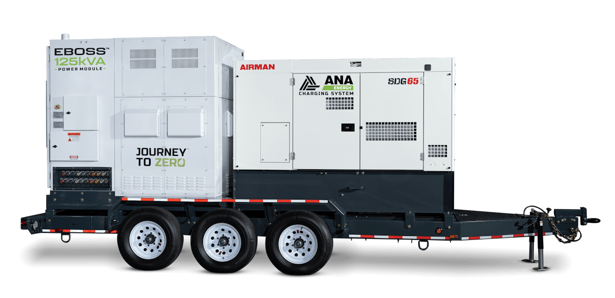 ANA EBOSS 125 Hybrid Energy System From: ANA Inc. | For Construction Pros
