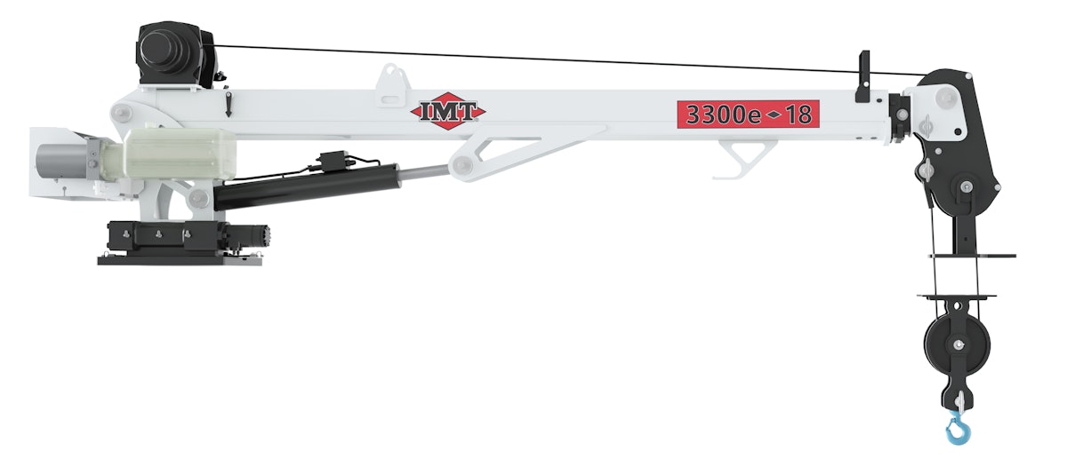 IMT Announces 3300e-18 Telescopic Crane at WTW 2025 From: Iowa Mold ...