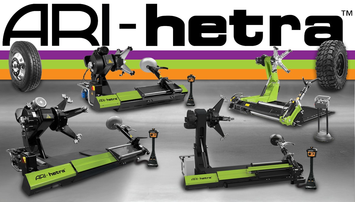 ARI-Hetra Reveals New Heavy-Duty Tire Changers From: ARI-HETRA | For ...