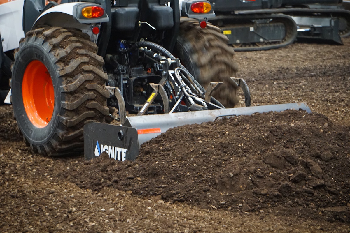 Box Plane Attachment for Compact Tractors From: Ignite Attachments ...