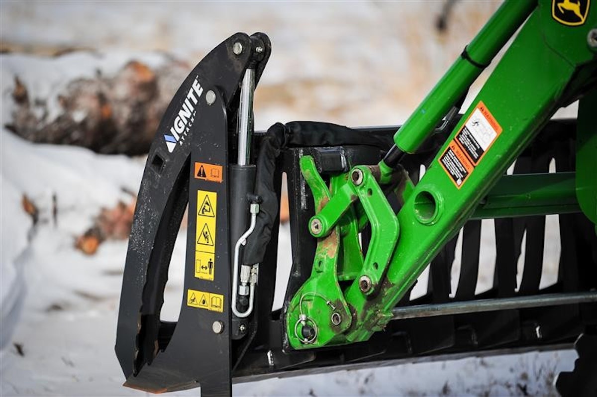 Compact Tractor Grapple for Brush, Logs, and More From: Ignite ...