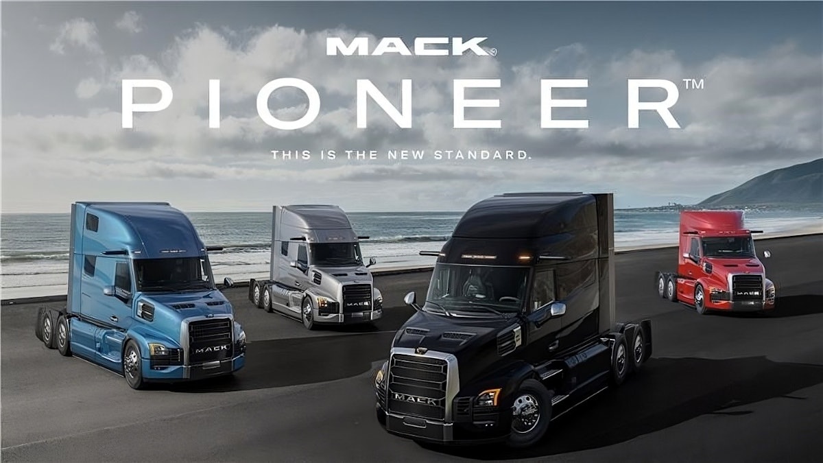 Mack Unveils Pioneer: A Modern Highway Truck From: Mack Trucks Inc ...