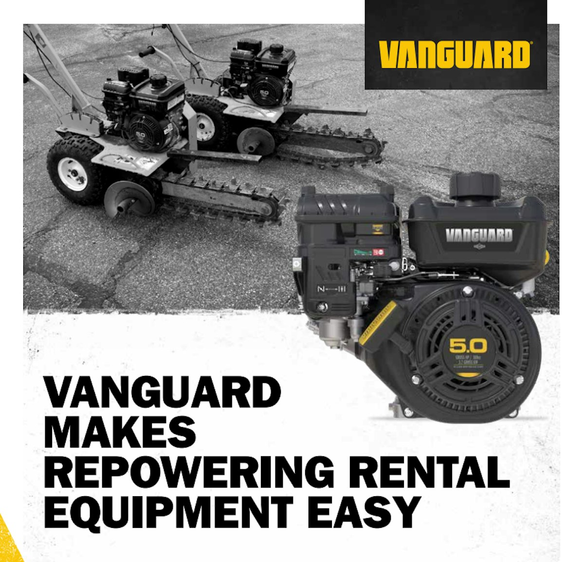 Vanguard® Engine: Reliable Rental Power | For Construction Pros