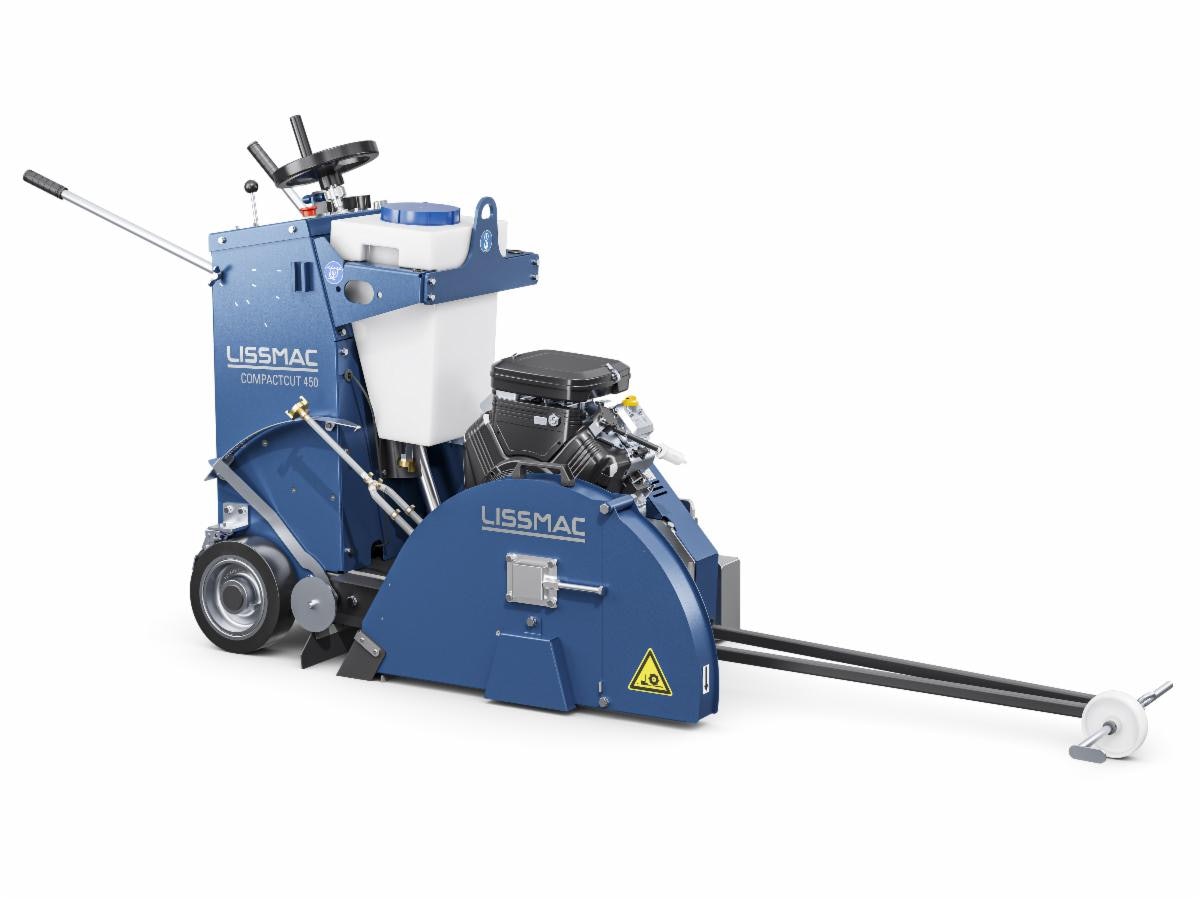 LISSMAC Introduces Compact Cut 450 Self-Propelled Floor Saw From ...