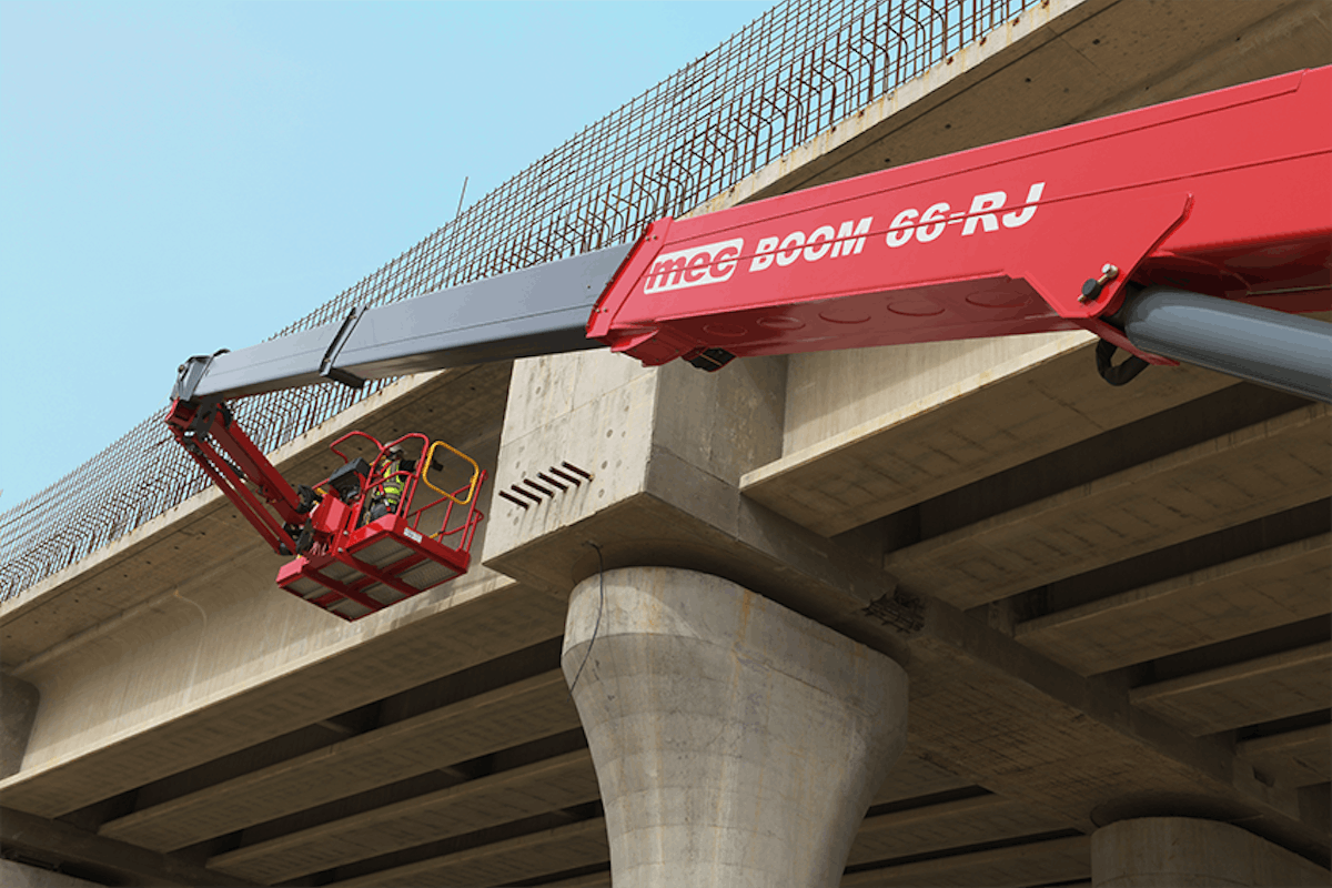 MEC Introduces 66-RJ Telescopic Boom with Multi-Directional Jib for ...