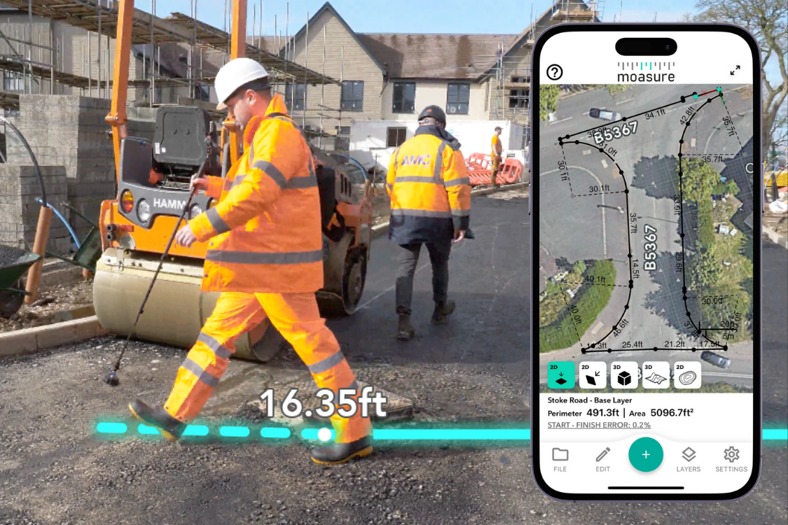 Moasure Reveals Moasure 2, a Motion-Based Measurement Tool From: Moasure | For Construction Pros