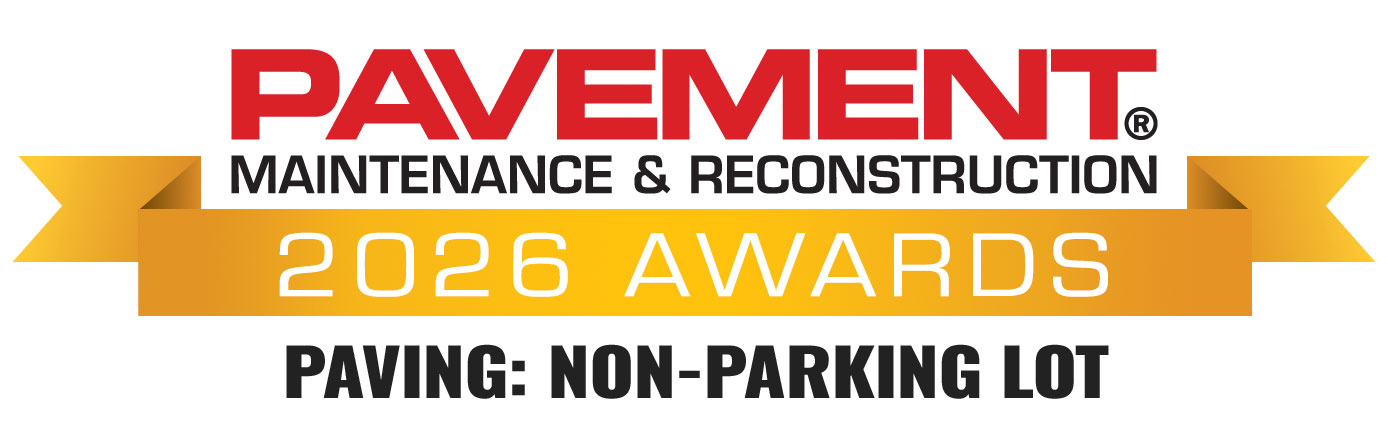 Submission Form for Paving: Non-Parking Lot Award | For Construction Pros