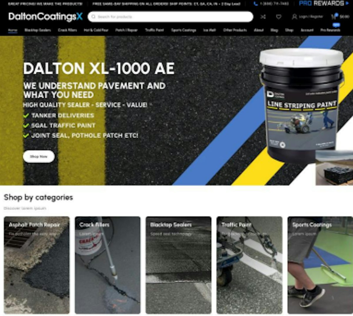 Dalton Enterprises Launches DaltonCoatingsX.com for Direct Contractor Ordering From: Dalton ...