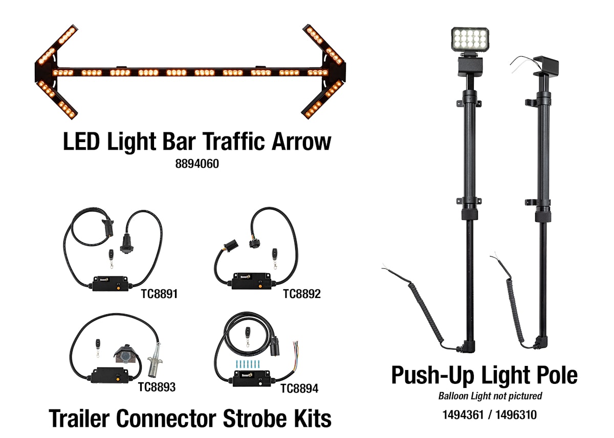 New LED Light Bar and Trailer Strobe Kit Enhance Roadside Crew and Trailer Visibility From ...