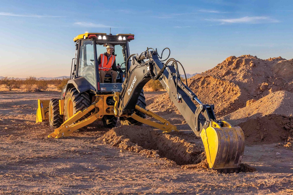 John Deere Updates Backhoe Line with Rear Camera, Wider Cab, and ...