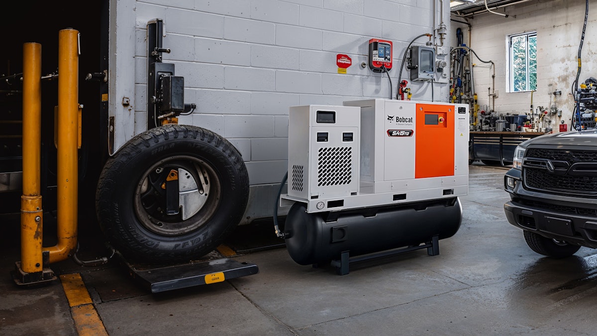 Bobcat Expands Industrial Air Compressor Line With Tank-Mounted Models ...