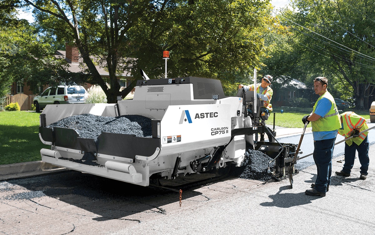 Carlson CP75 II Commercial Paver | For Construction Pros