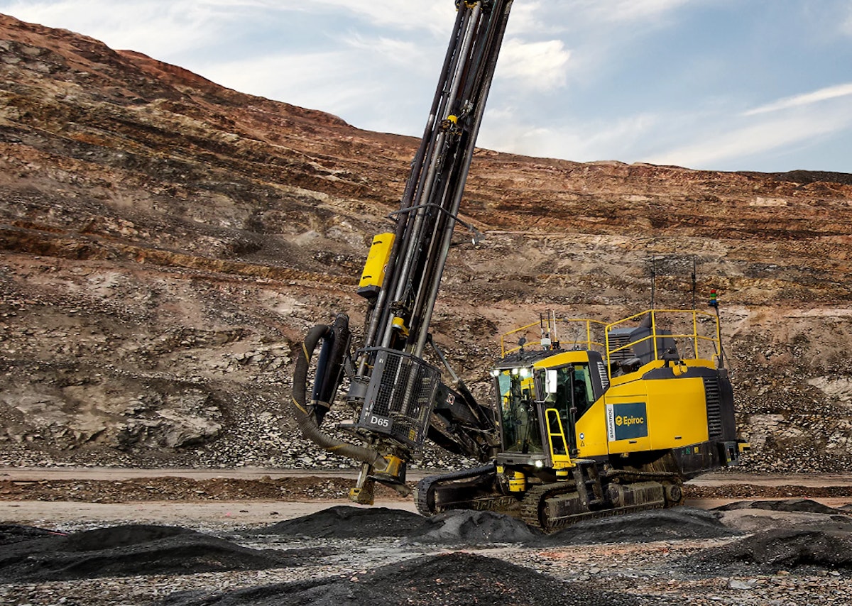 Epiroc, Luck Stone Deploy First Fully Autonomous Quarry Drill in U.S. From: Epiroc | For ...