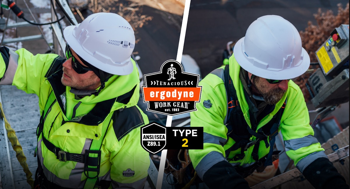 New Type 2 Safety Helmets by Ergodyne Aim to Improve Jobsite Head ...