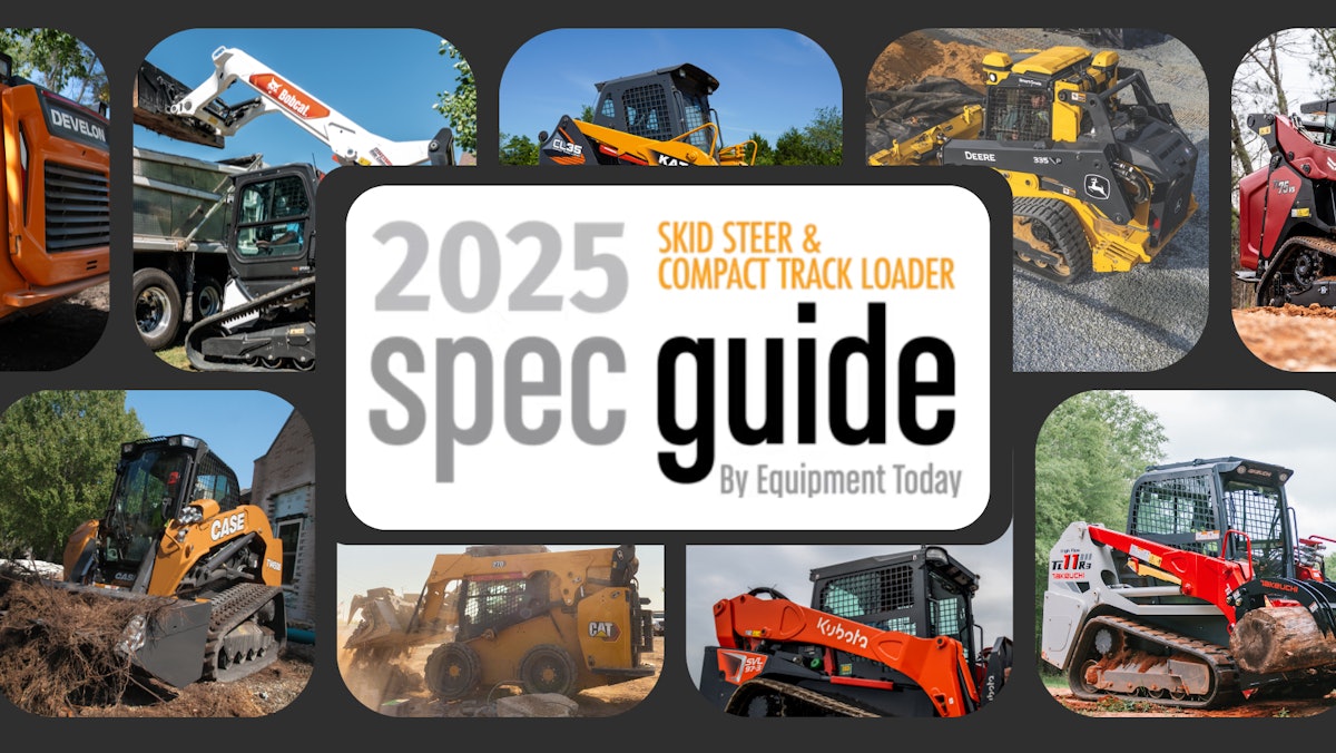 Equipment Today Releases 2025 Skid Steer and Compact Track Loader Spec ...