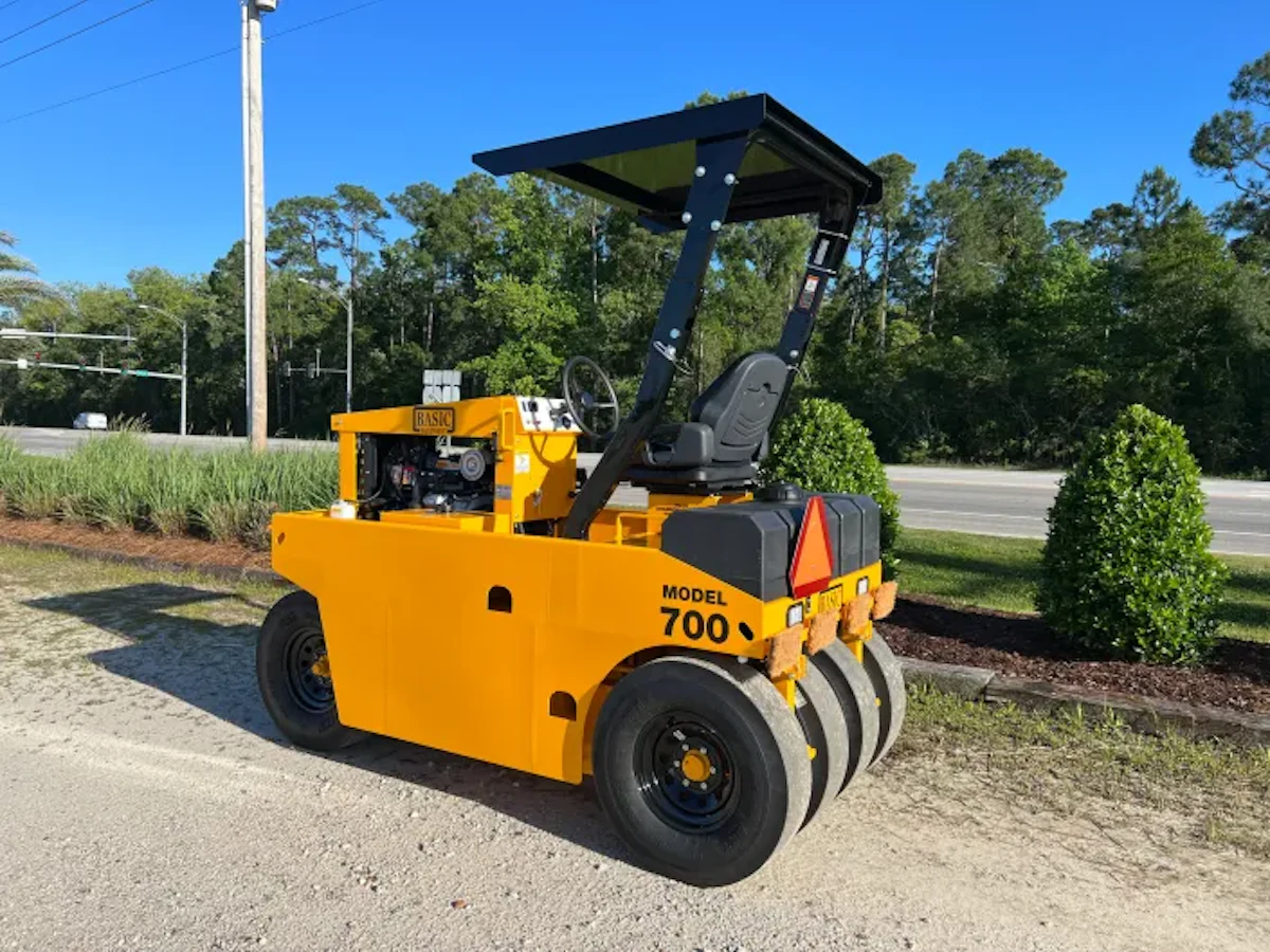 700 Pneumatic Roller From: BASIC Equipment | For Construction Pros