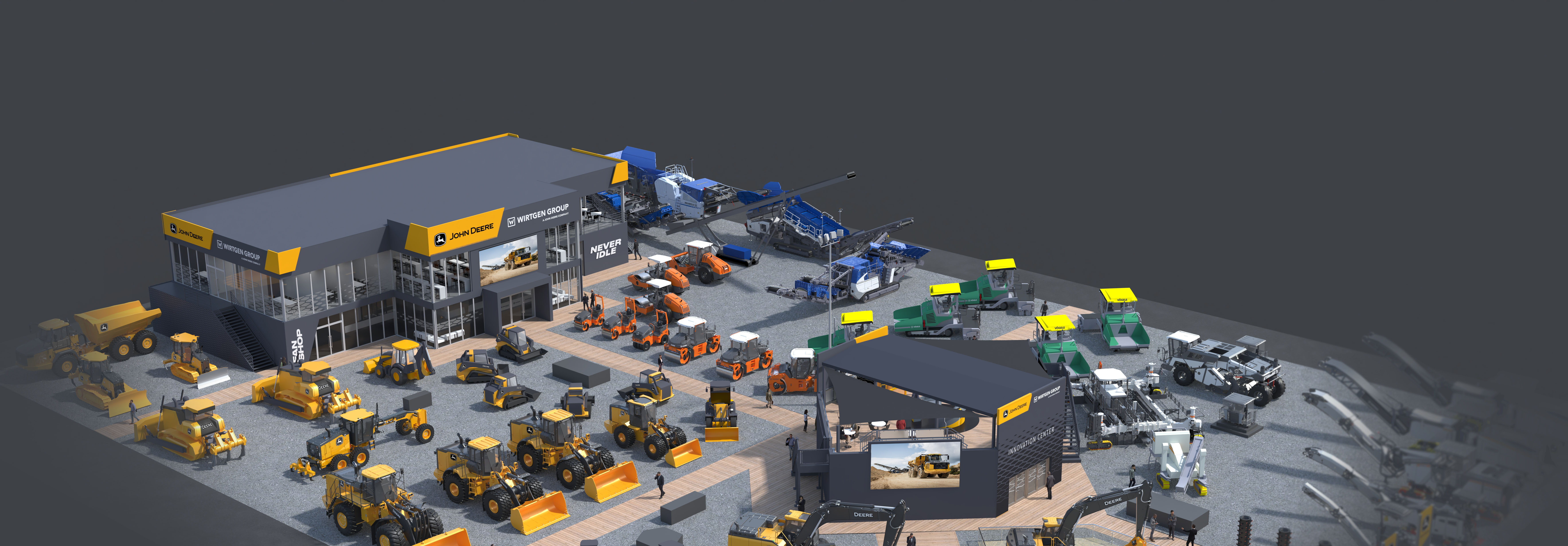 John Deere and Wirtgen Group Showcase New Equipment at CONEXPO-CON/AGG ...