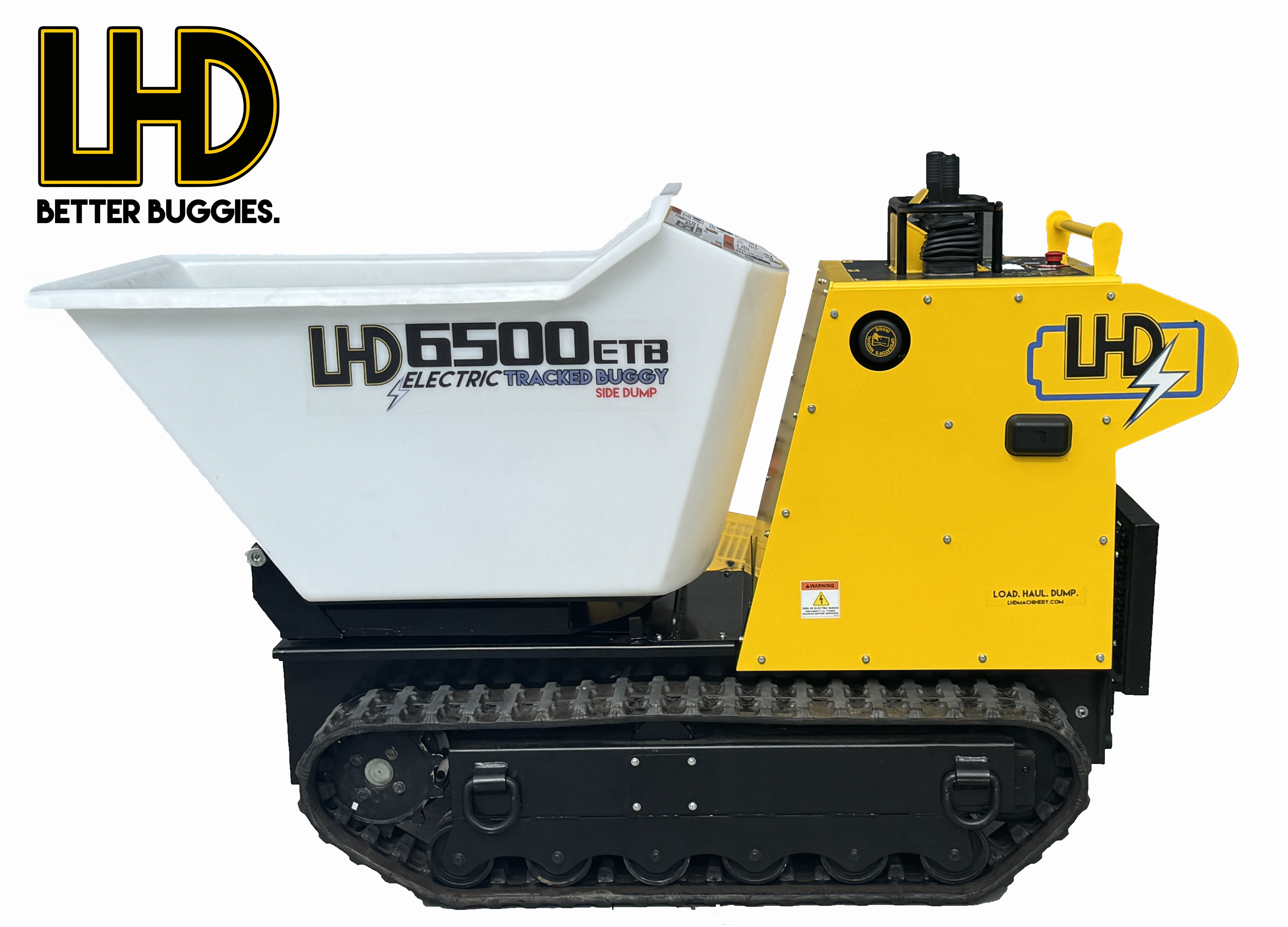 LHD's Tracked Concrete Buggy, The 6500ETB Electric Side Dump From: LHD ...